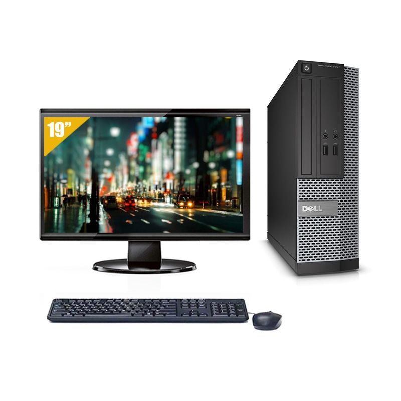 PC avec Écran Dell Optiplex 3010 SFF i5 19" 8Go RAM 500Go HDD Sans OS [Reconditionné : 179 ...